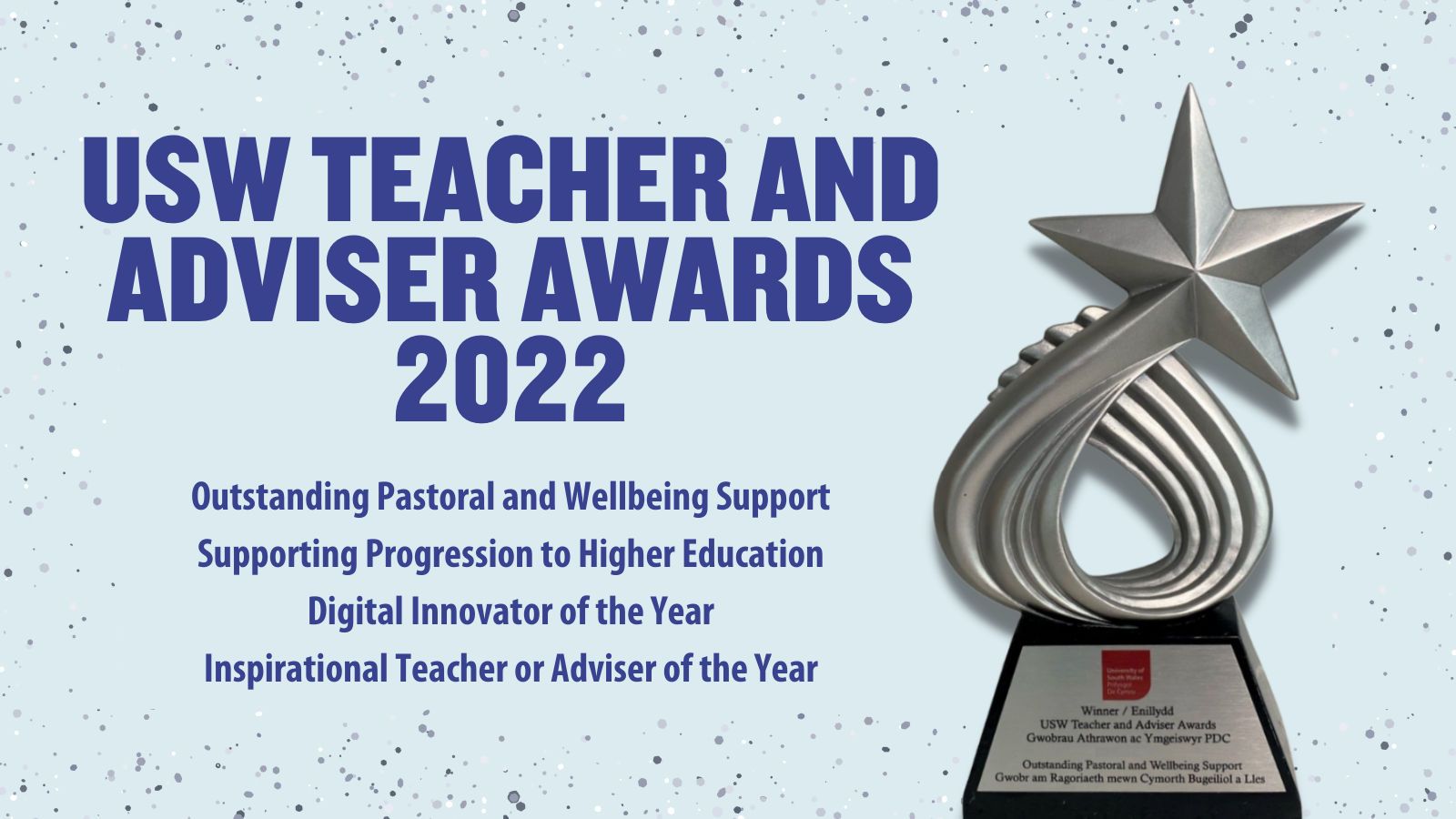 USW Teacher and Adviser Awards - University of South Wales
