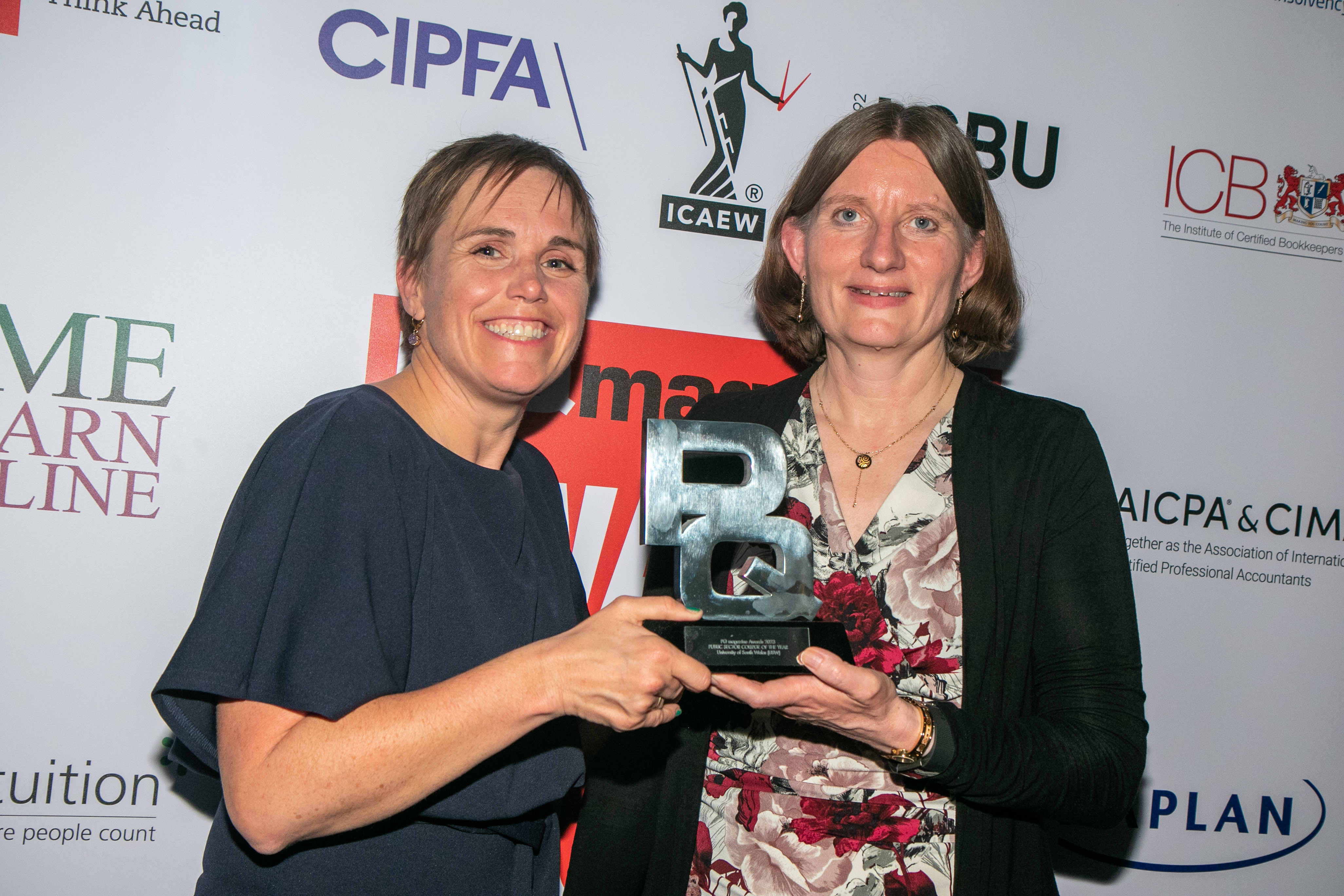 USW is named Public Sector College of the Year at national awards ...